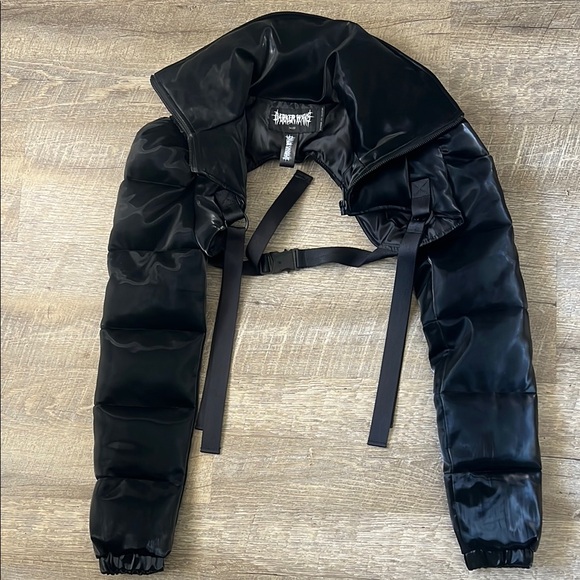 Dolls Kill | Jackets & Coats | Dolls Kill Darker Wavs Black Super ...